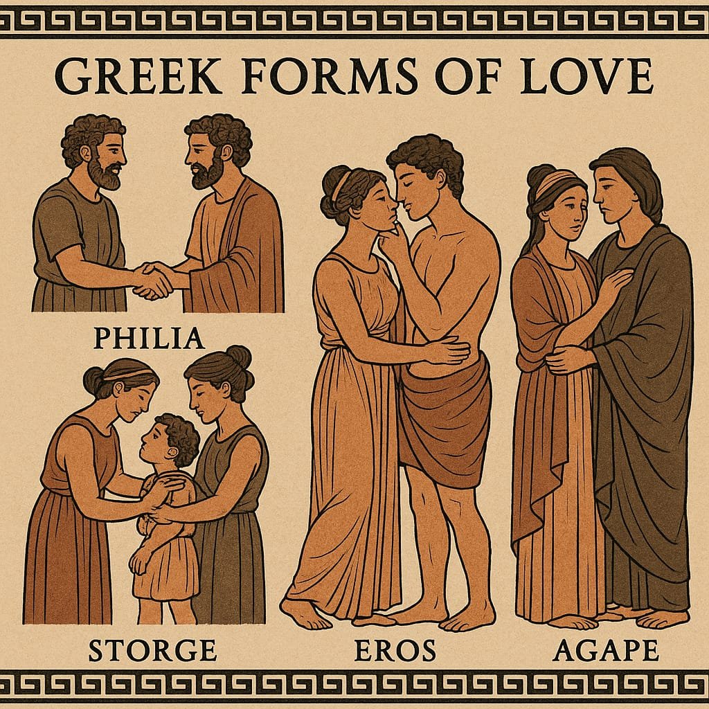 Greek Forms of Love: Understanding the Ancient Philosophy of Emotional ...